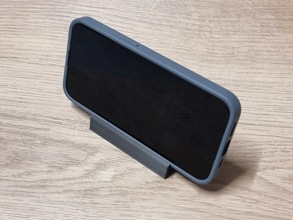 Desktop Phone Stand - Free 3D Print Model - MakerWorld