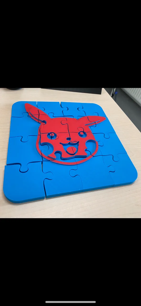 Pikachu puzzle no support - 100 % 3D Printable by FaRe316 - MakerWorld