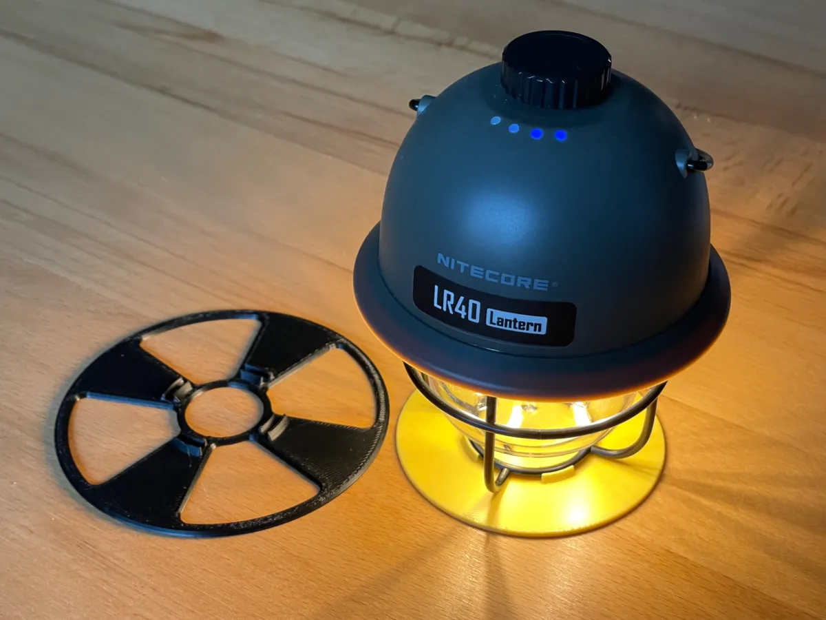 Support pour lanterne Nitecore LR40 - Modèle d'Impression 3D Gratuit ...
