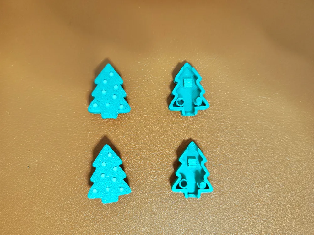 HOODIE DRAWSTRING CHRISTMAS TREE CLIP by SnailPrint - MakerWorld