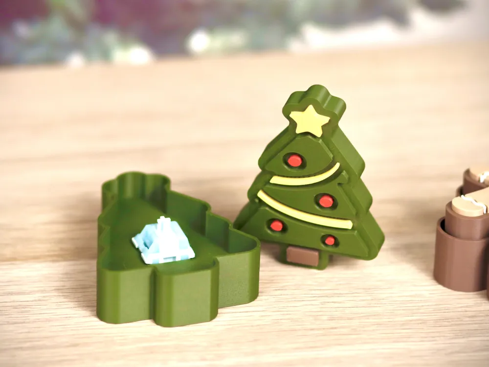 Christmas Tree Fidget Clicker - Holiday Desk Toy by Koala Bleu ...