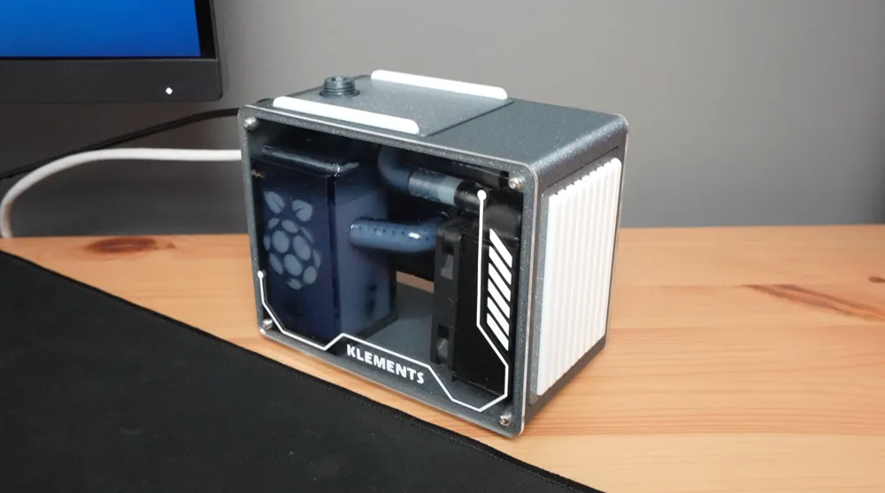 Water Cooled Pi 5 Case by mklements - MakerWorld