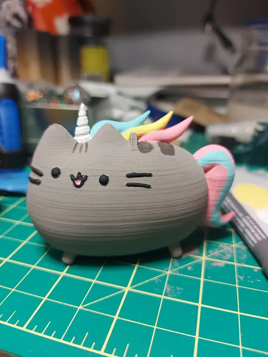 Pusheen Remixed by tomato_soup - MakerWorld