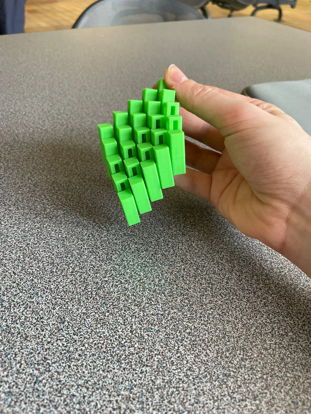 Pixel Cube Fidget Toy - Free 3D Print Model - MakerWorld