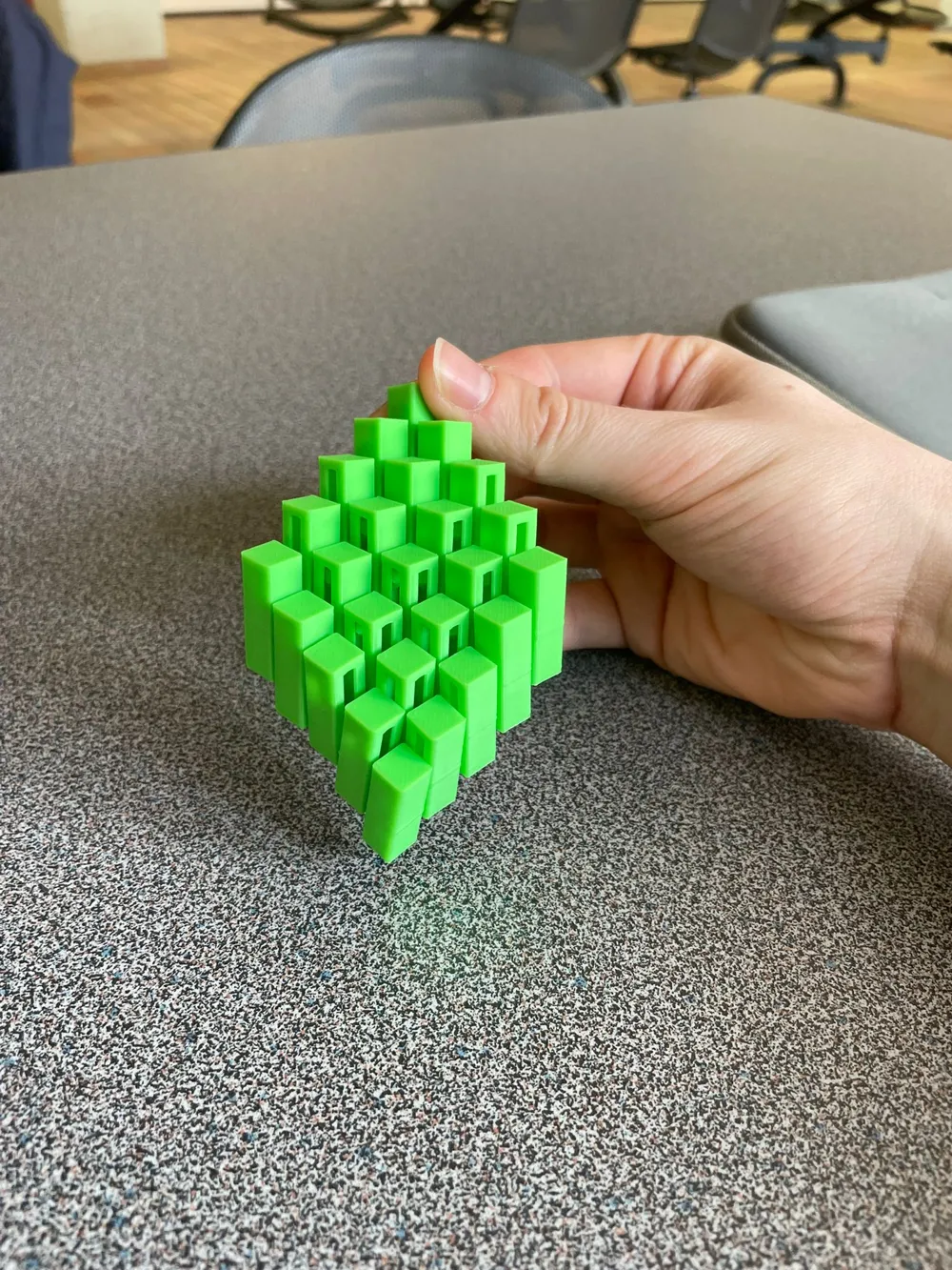 Pixel Cube Fidget Toy - Free 3D Print Model - MakerWorld