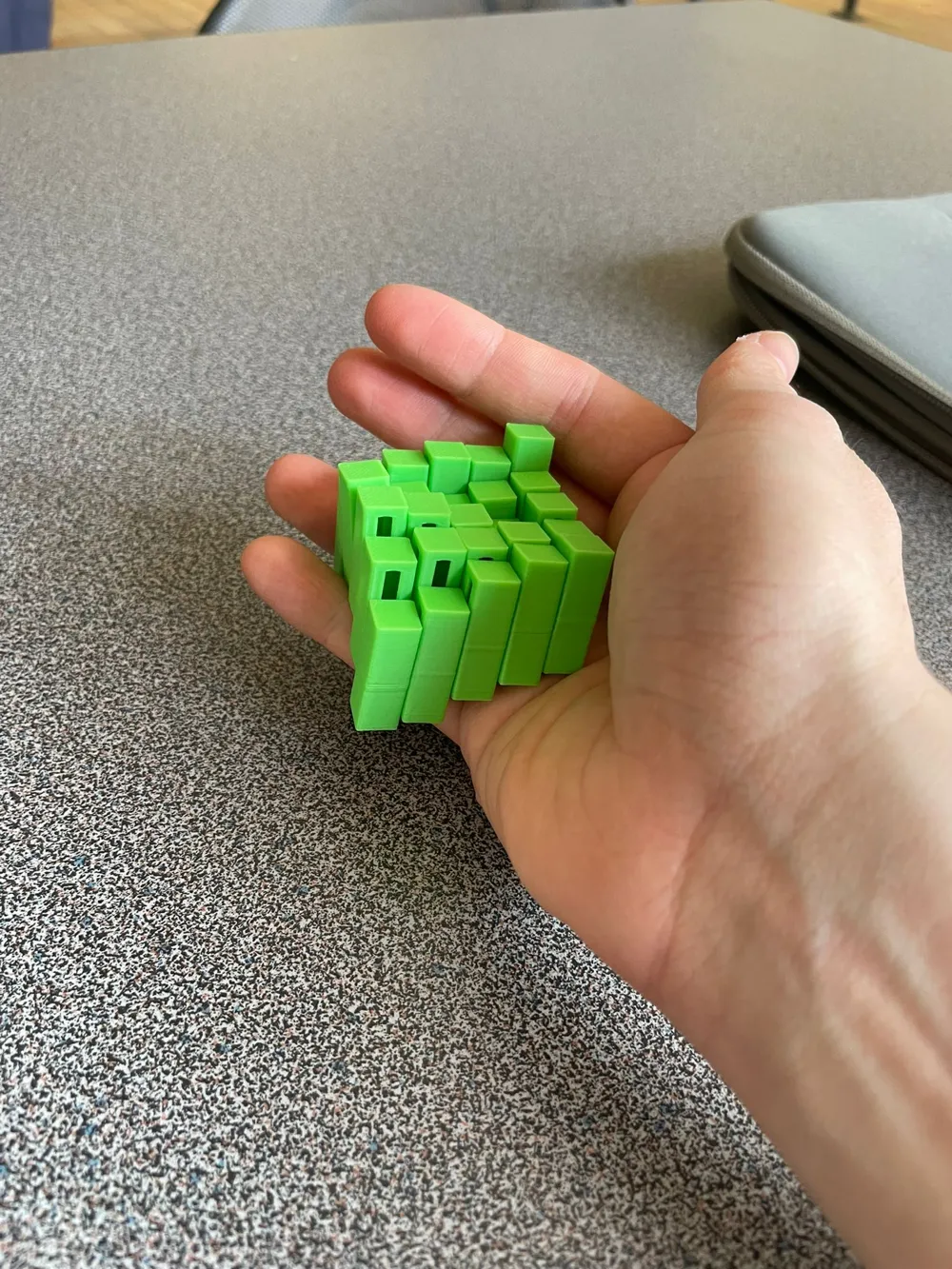 Pixel Cube Fidget Toy - Free 3D Print Model - MakerWorld