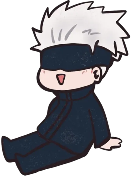 Jujutsu Kaisen JJK Gojo Satoru Chibi Keychain by JKS 3d Studios ...