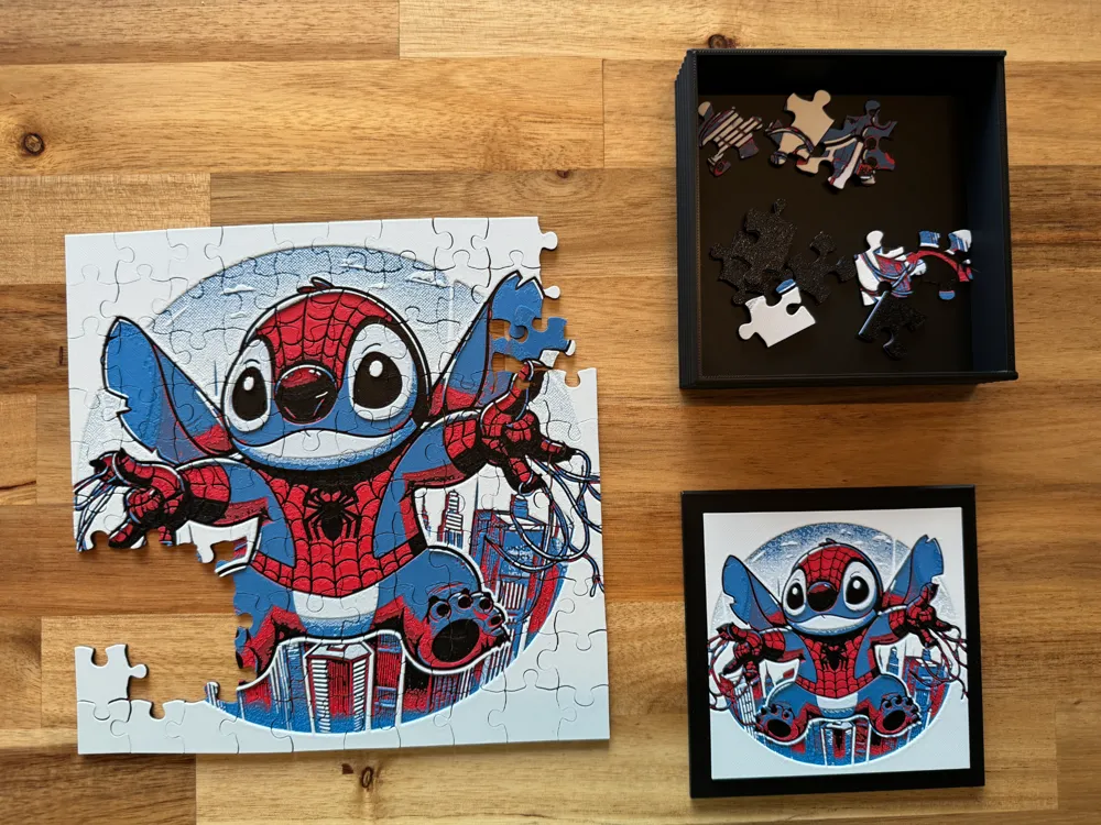 PUZZLE - Stitch cosplay Spider-Man by Canadian Gamer - MakerWorld