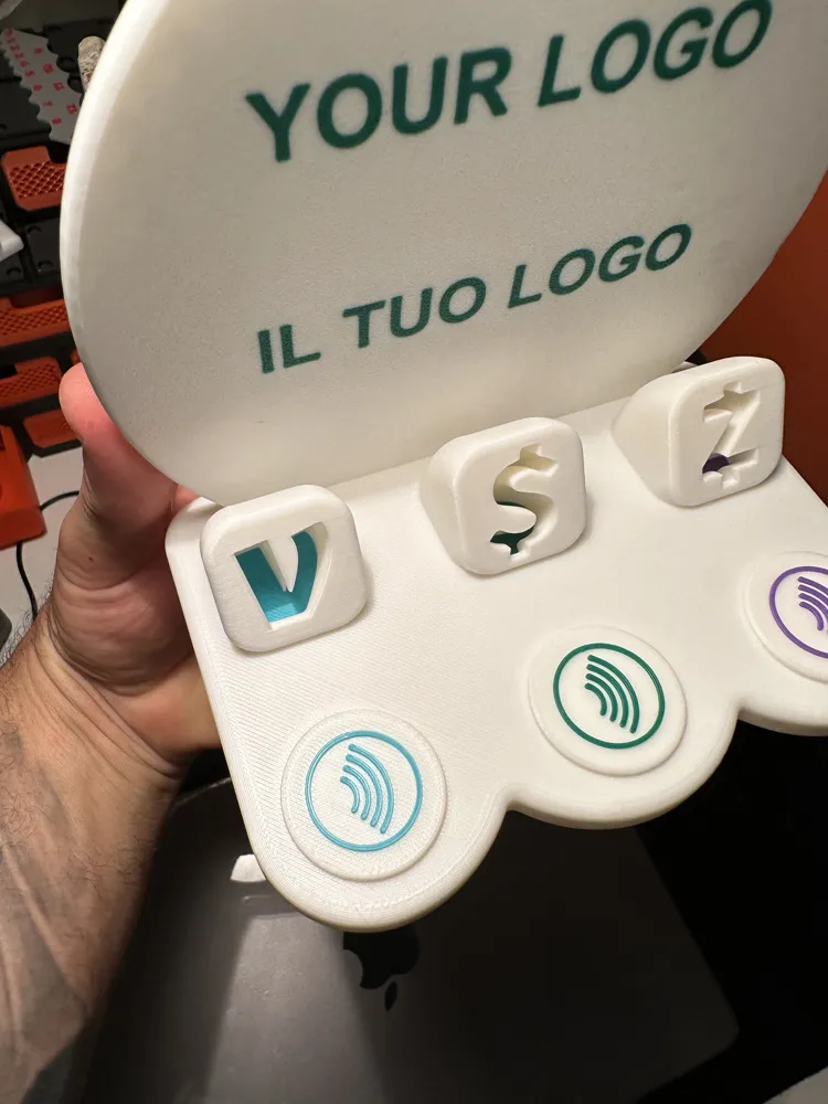 3 NFC Stand (VENMO, CASHAPP, ZELLE) by 3Di Belli MakerWorld: Download ...