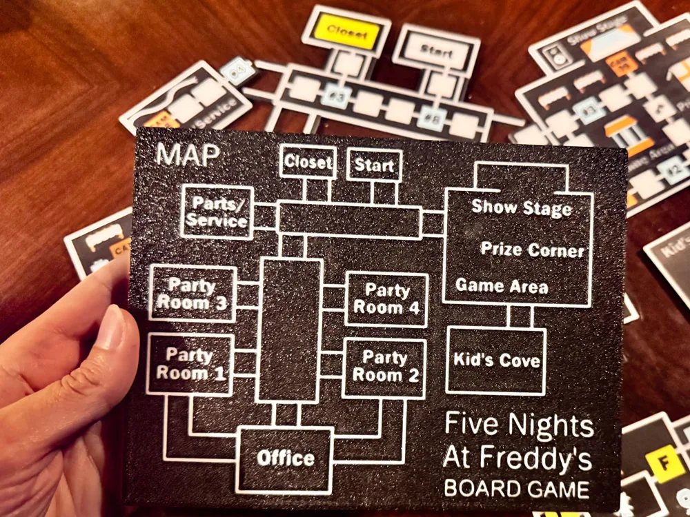 Five Nights at Freddy's Complete Board Game by Kopp3D MakerWorld ...