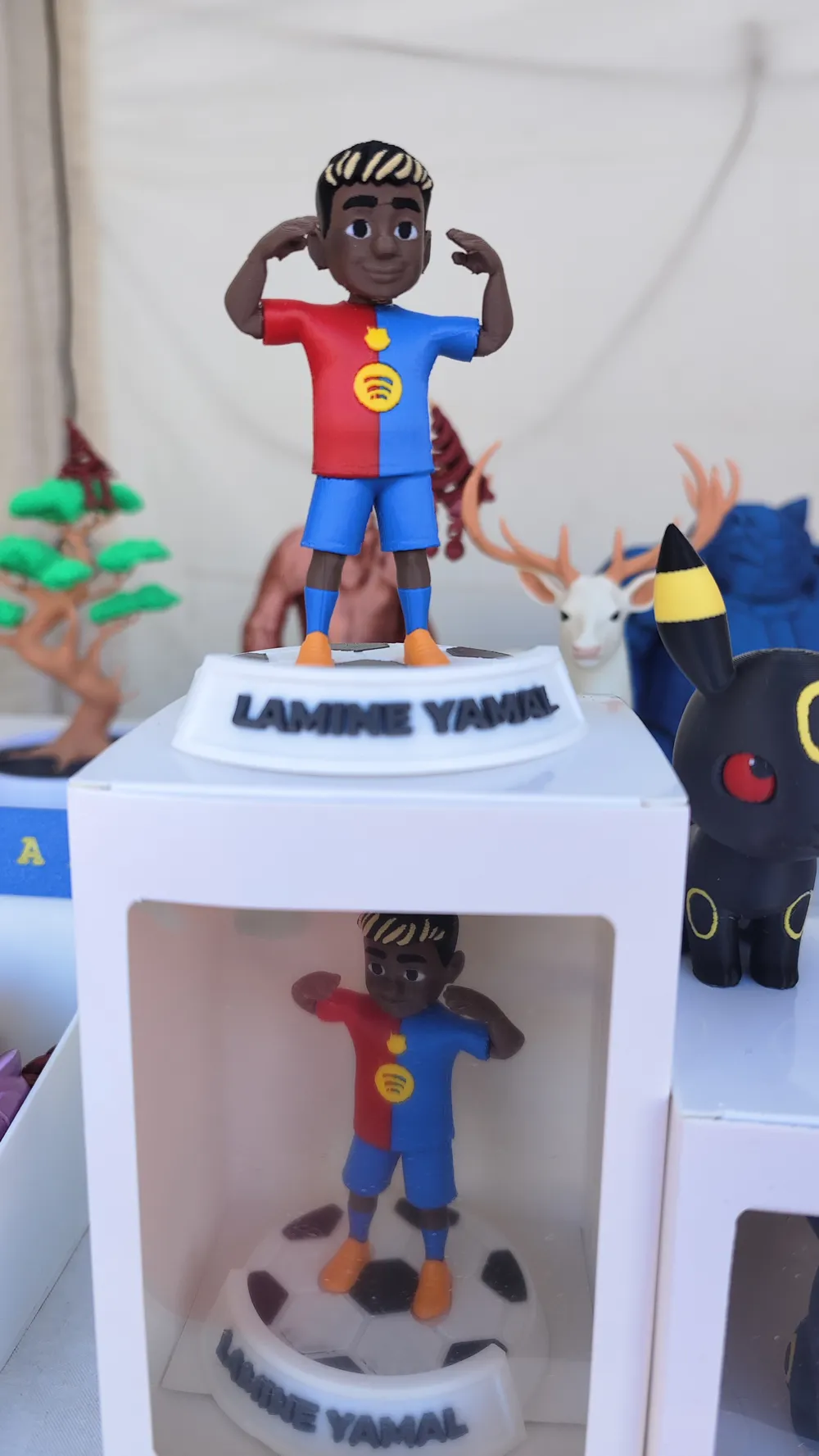 Lamine Yamal Chibi Funko FC Barcelona Spain base - Free 3D Print Model ...