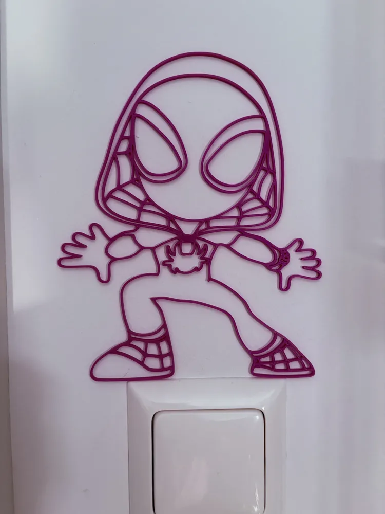 Ghost-Spider Wall Art by 3D Chri MakerWorld: Download Free 3D Models