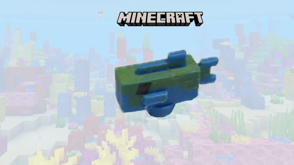 Brick MINECRAFT tropical fish (small) by Cuptree MakerWorld: Download ...