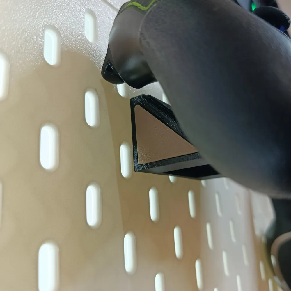 Universal Game Controller Mount for IKEA SKADIS - Free 3D Print Model ...