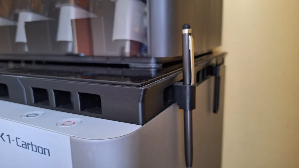 X1C-P1 Glass Riser with closable ventilation holes by Officina23 ...