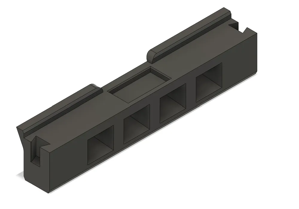 X1C-P1 Glass Riser with closable ventilation holes - Free 3D Print ...