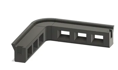 X1C-P1 Glass Riser with closable ventilation holes by Officina23 ...