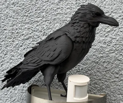 Raven model - bird Remixed by davidstepanek MakerWorld: Download Free ...
