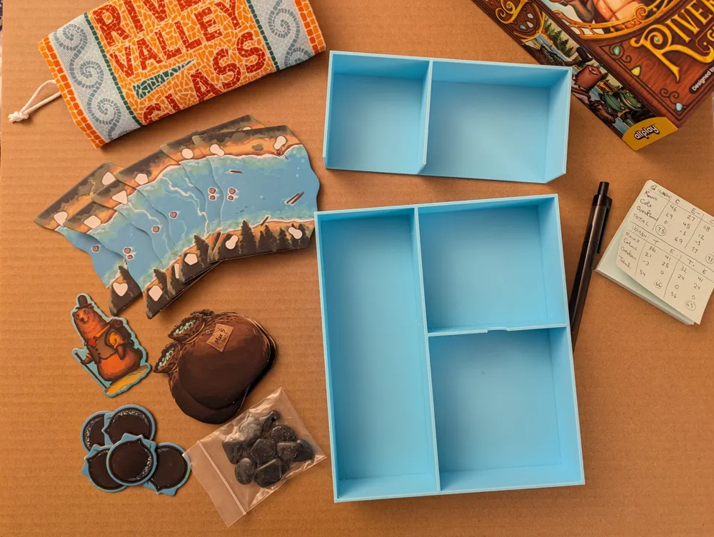 River Valley Glassworks Board Game Organizer - Free 3D Print Model ...