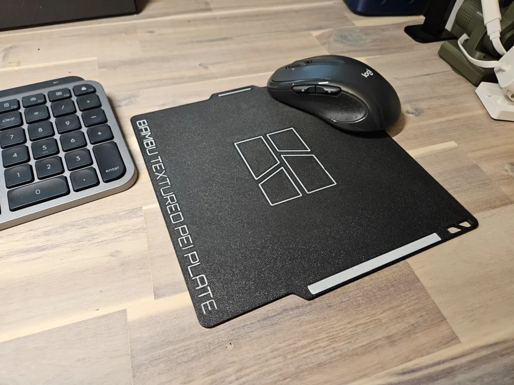 Bambu Lab A1, X & P Series Buildplate Mouse Pad by Catherine Doucet ...