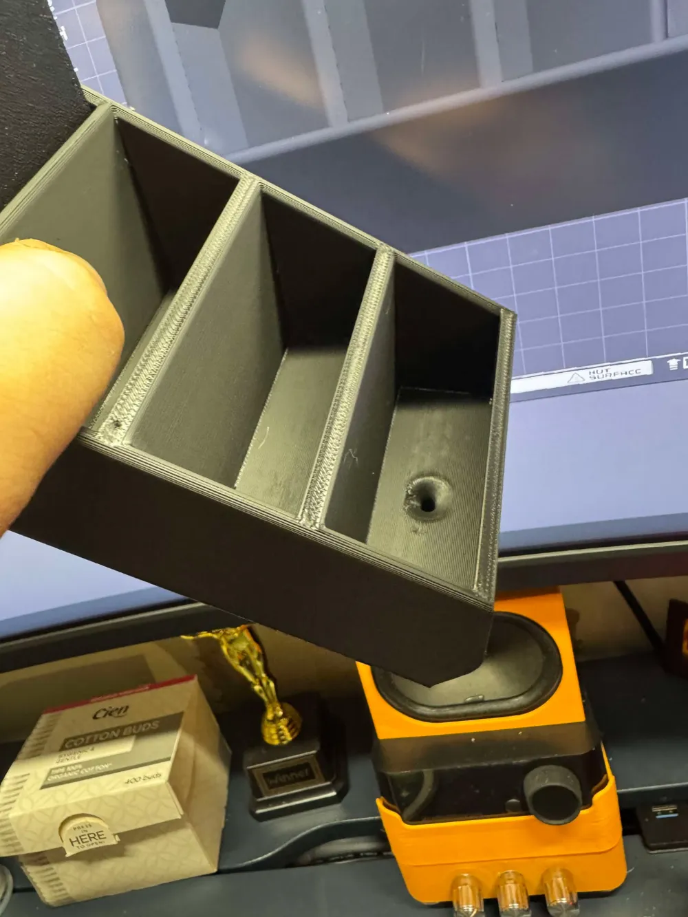 Clamshell Parts Box Wall Mount by Chris Be MakerWorld: Download Free 3D ...