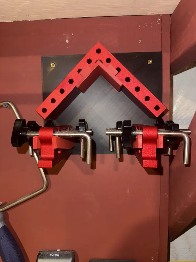 90 Degree Cabinet Corner Clamp Rack by Chosen Strike Wood MakerWorld ...