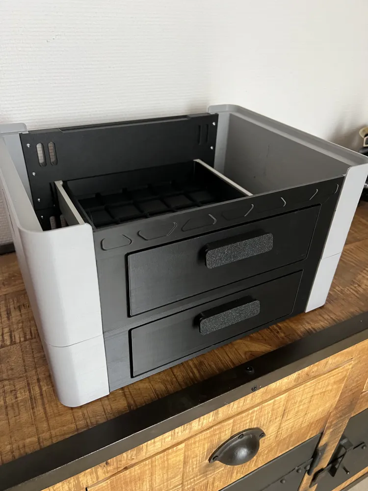 AMS Stackable gridfinity Storage unit - Free 3D Print Model - MakerWorld