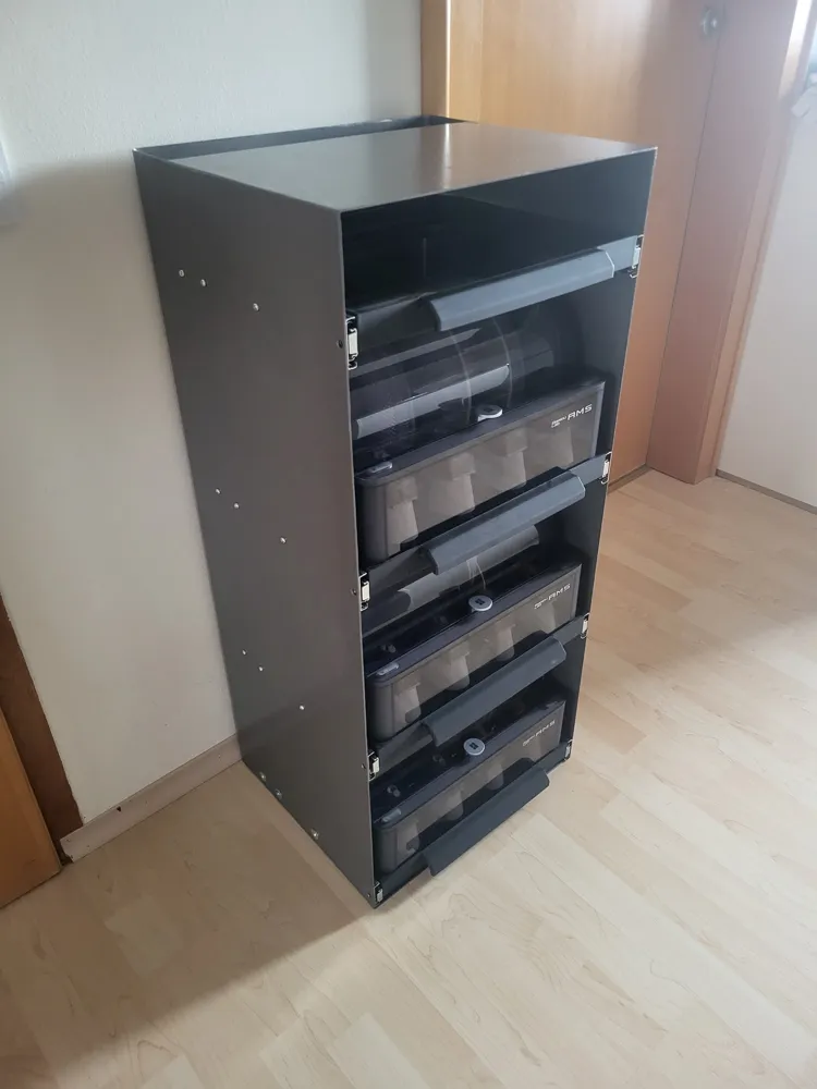 BAMBU LAB AMS RACK DRAWER SYSTEM by Placeholder - MakerWorld