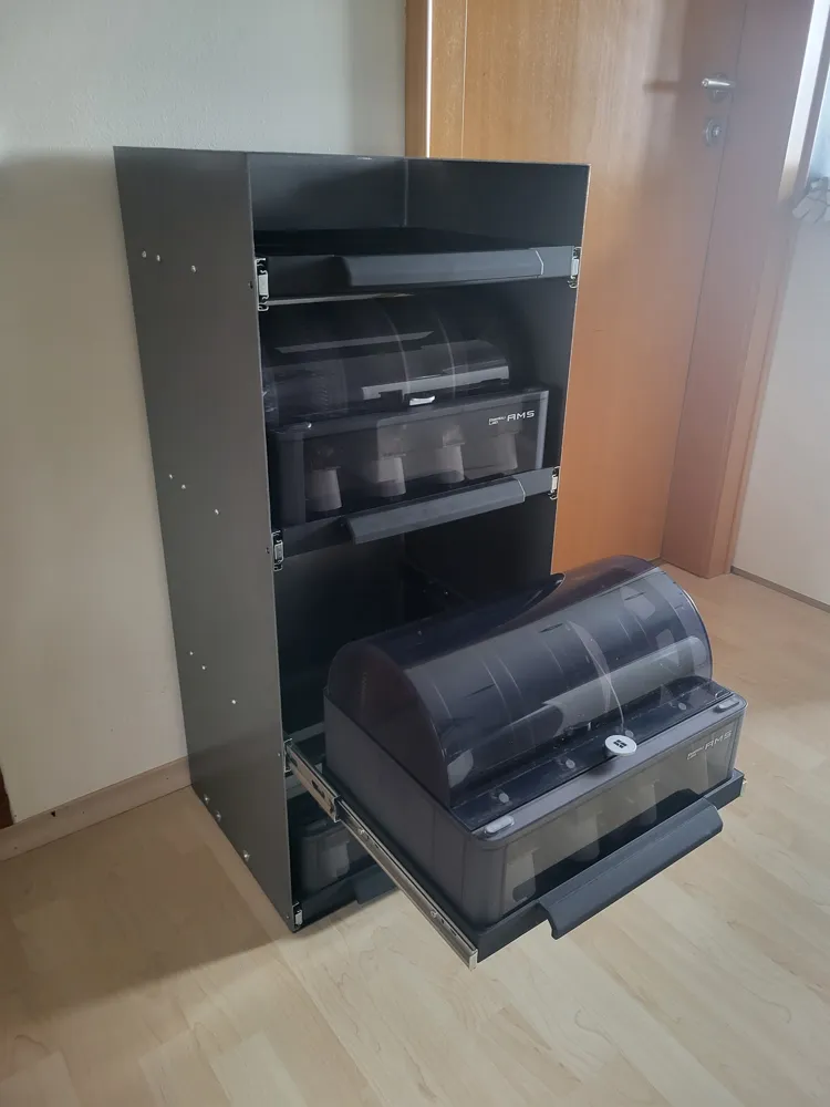 BAMBU LAB AMS RACK DRAWER SYSTEM by Placeholder - MakerWorld