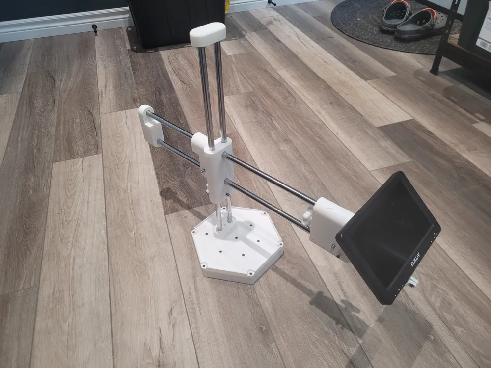 Heavy-Duty Desktop Stand - Free 3D Print Model - MakerWorld