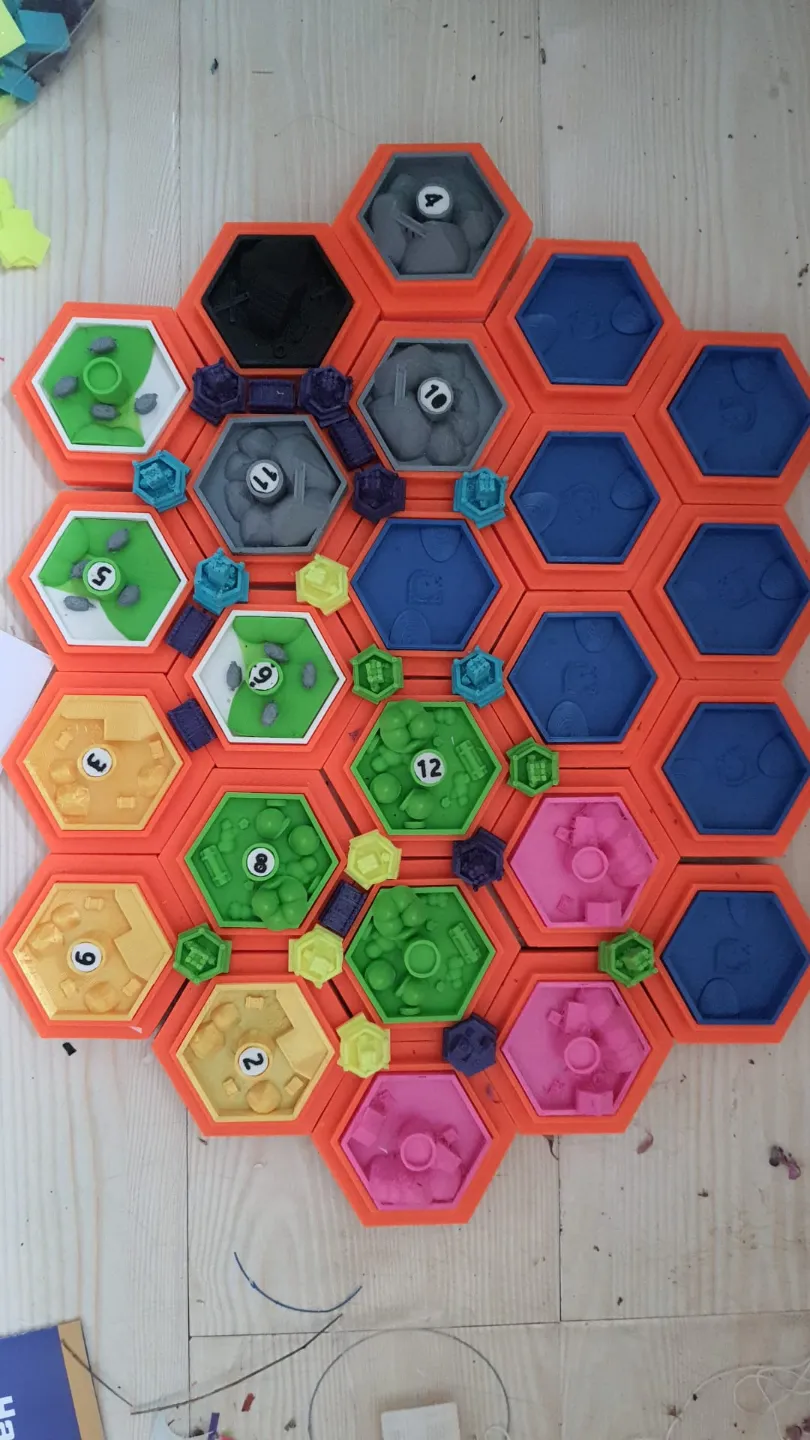Catan - Square Design by Codrut - MakerWorld