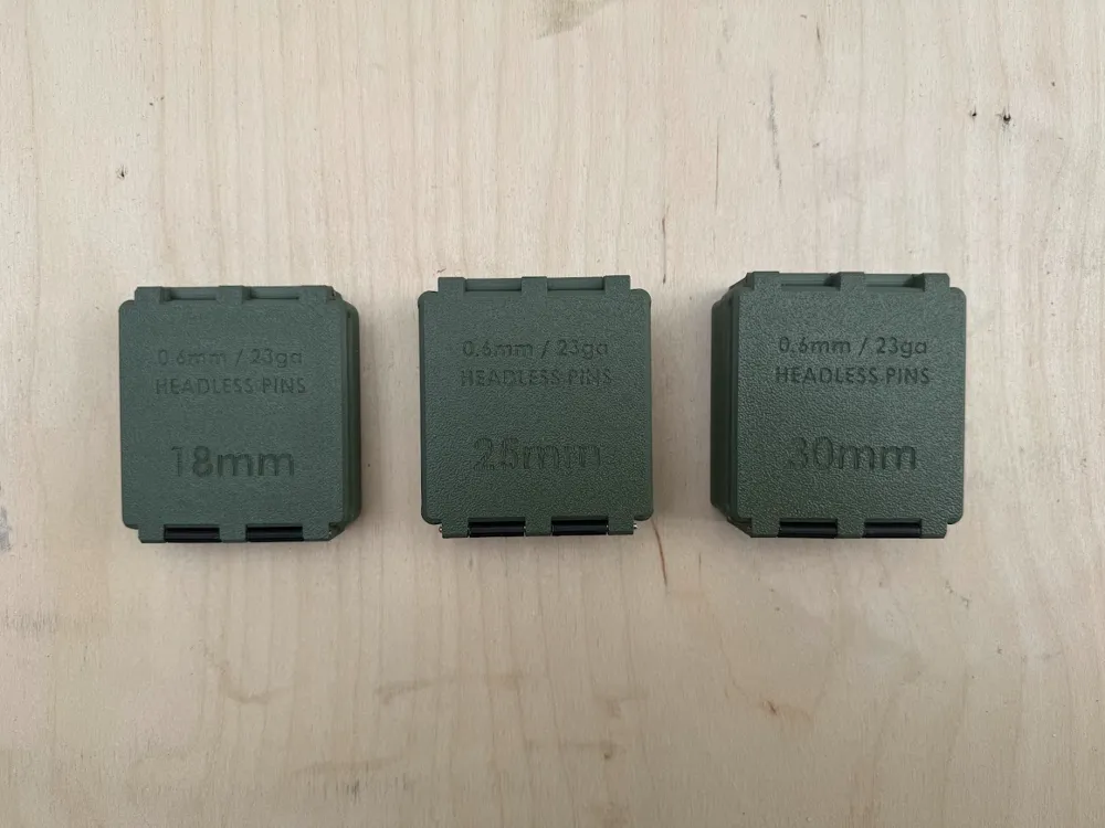 23Ga/0.6mm 30mm Headless Pin Box by hottr - MakerWorld