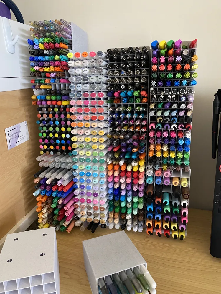 Marker - Pen Holders - various sizes - Free 3D Print Model - MakerWorld