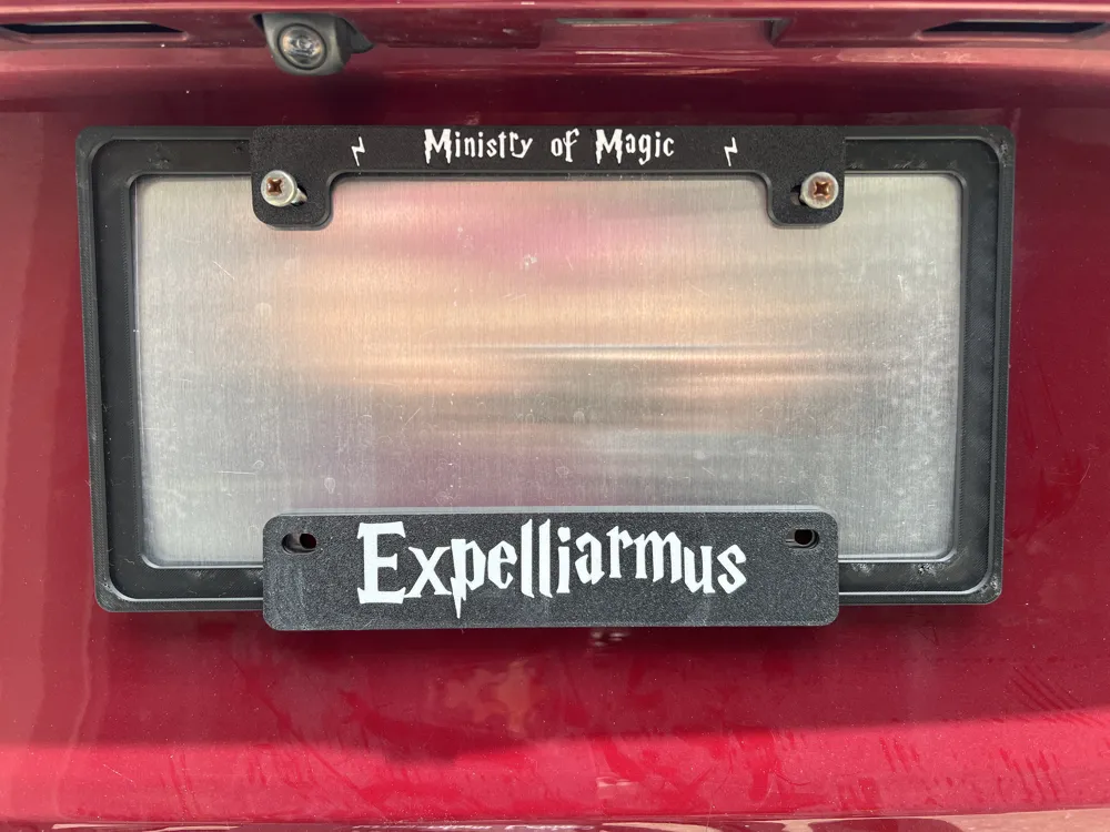 Harry Potter License (12) Plate Frame COLLECTION - Free 3D Print Model ...