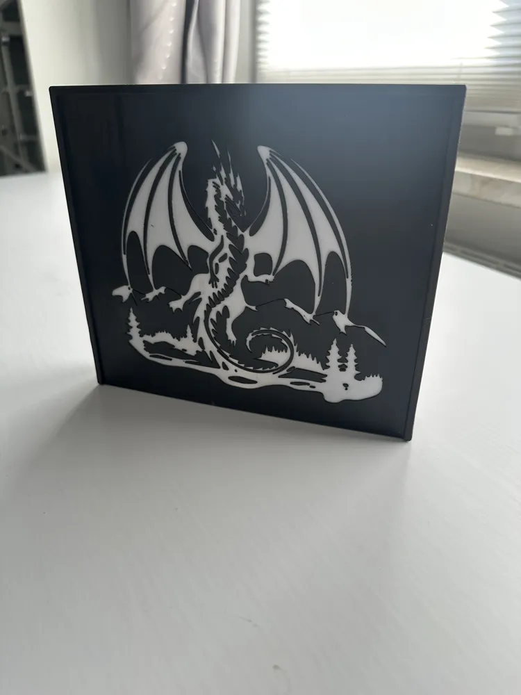 Lamp with interchangeable motifs - Free 3D Print Model - MakerWorld