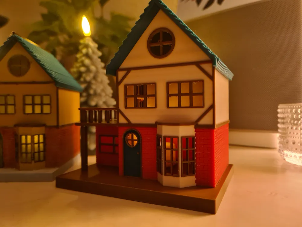 christmas house by Victor7199 - MakerWorld
