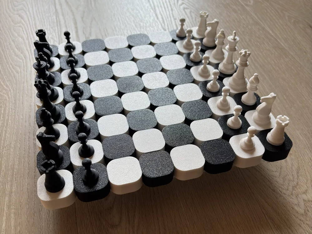 Modern Magnetic Chess & Wall-Hanging Decor - Free 3D Print Model ...