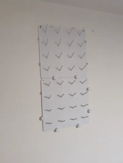 Modular Wall-Mounted Sewing Thread Organizer - Free 3D Print Model ...