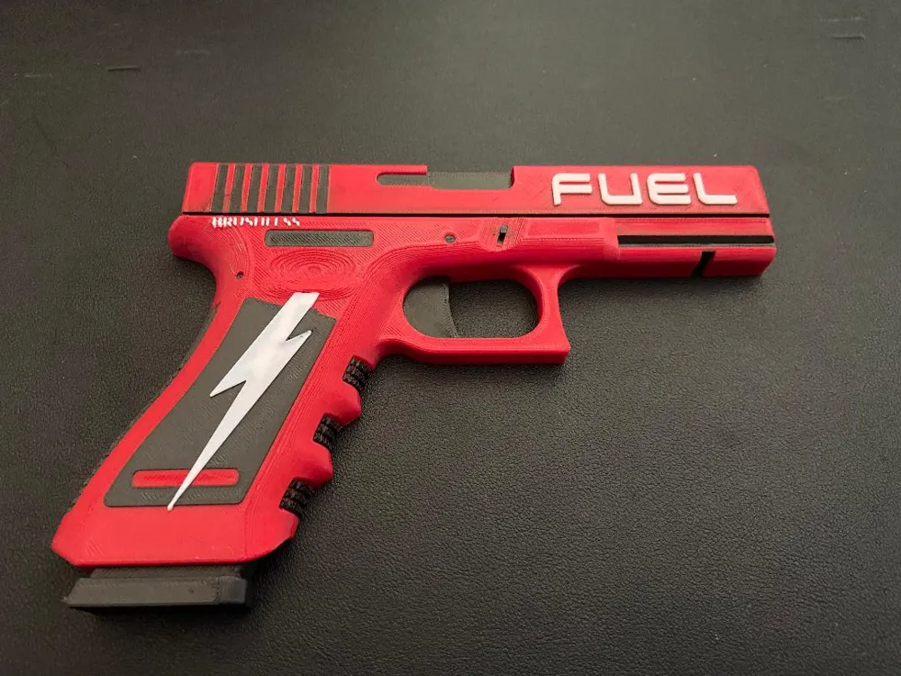 Milwaukee gun Fuel Display Milglockee - Free 3D Print Model - MakerWorld