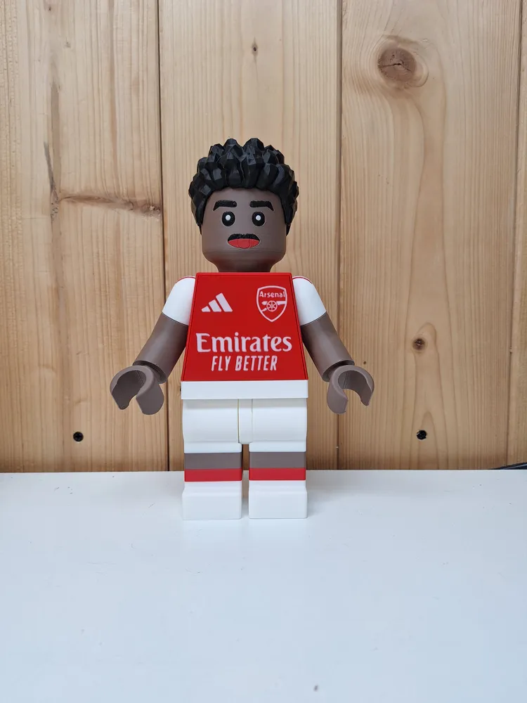 Big Brick Saka Arsenal - Free 3D Print Model - MakerWorld
