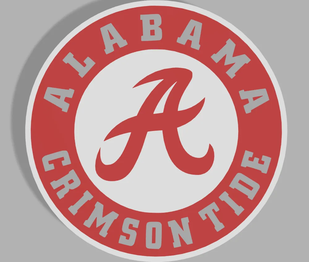 Alabama Crimson Tide Coaster Set by NewfoundPrints - MakerWorld