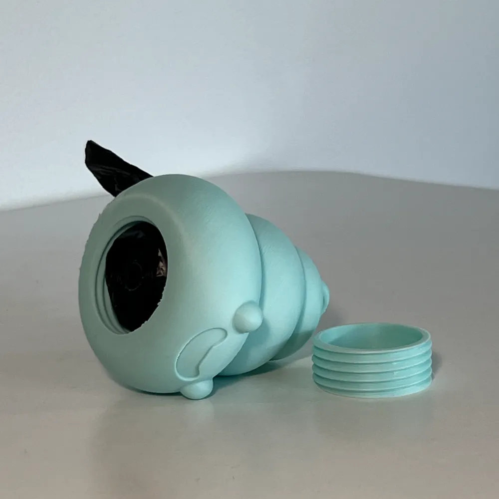 Cute Dog Poop Bag Holder - Free 3D Print Model - MakerWorld
