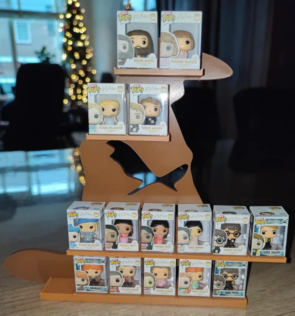 Harry Potter Sorting Hat Funko Bitty Stand by Logo King - MakerWorld