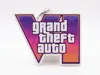 Grand Theft Auto VI (GTA 6) Logo Keychain - Free 3D Print Model ...