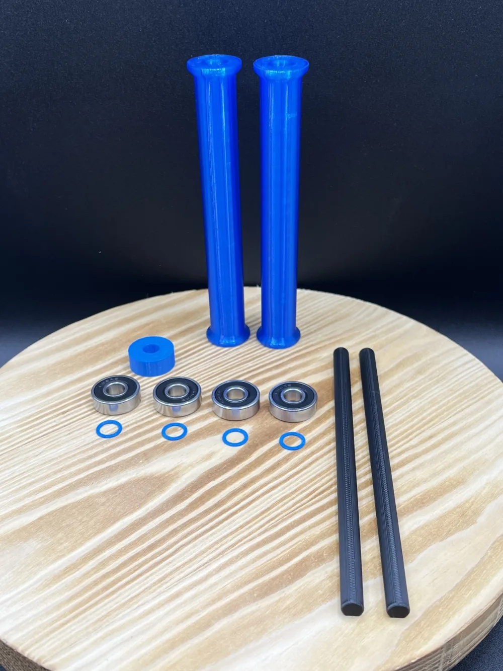 1Kg to 3Kg Spool Holder /w Bearings - Free 3D Print Model - MakerWorld