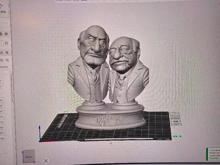 the old men from The Muppet Show by lemeneur MakerWorld: Download Free ...