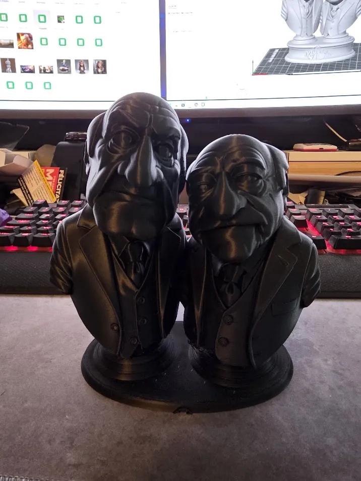 the old men from The Muppet Show - Free 3D Print Model - MakerWorld