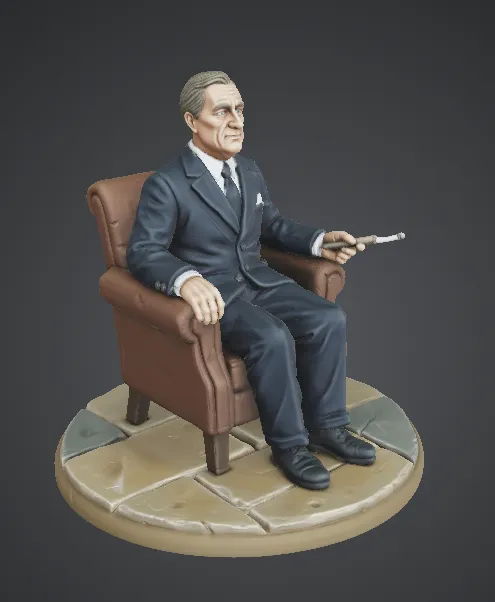 WW2 The President - Free 3D Print Model - MakerWorld