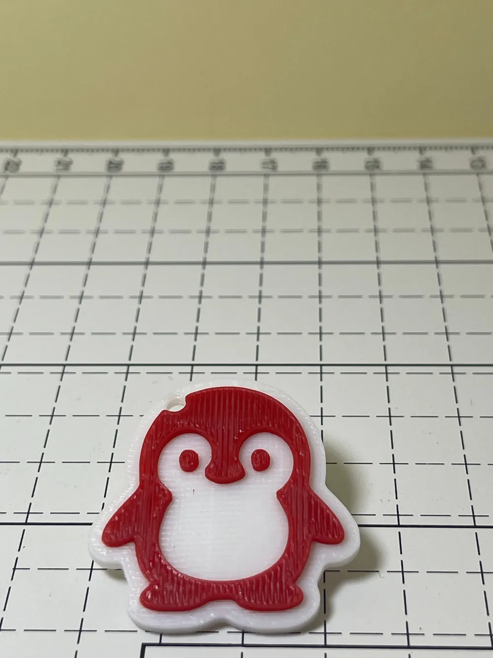 cute 2D penguin keychain by moabdallah MakerWorld: Download Free 3D Models