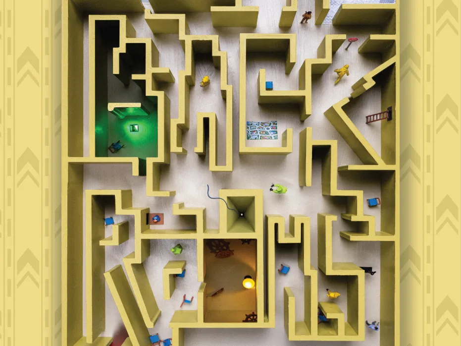 Backrooms Miniature Maze - Free 3D Print Model - MakerWorld